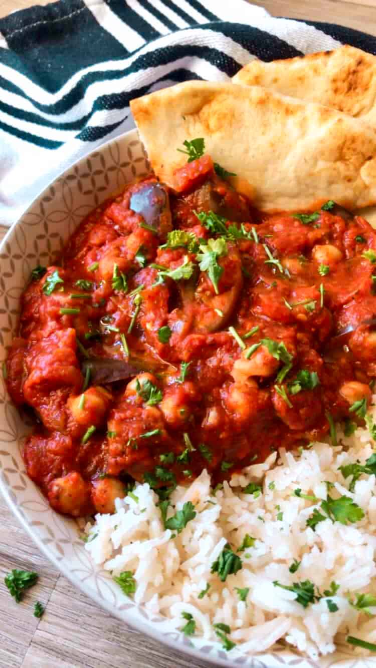 Maghmour Lebanese Moussaka Eggplant Vegan Recipe