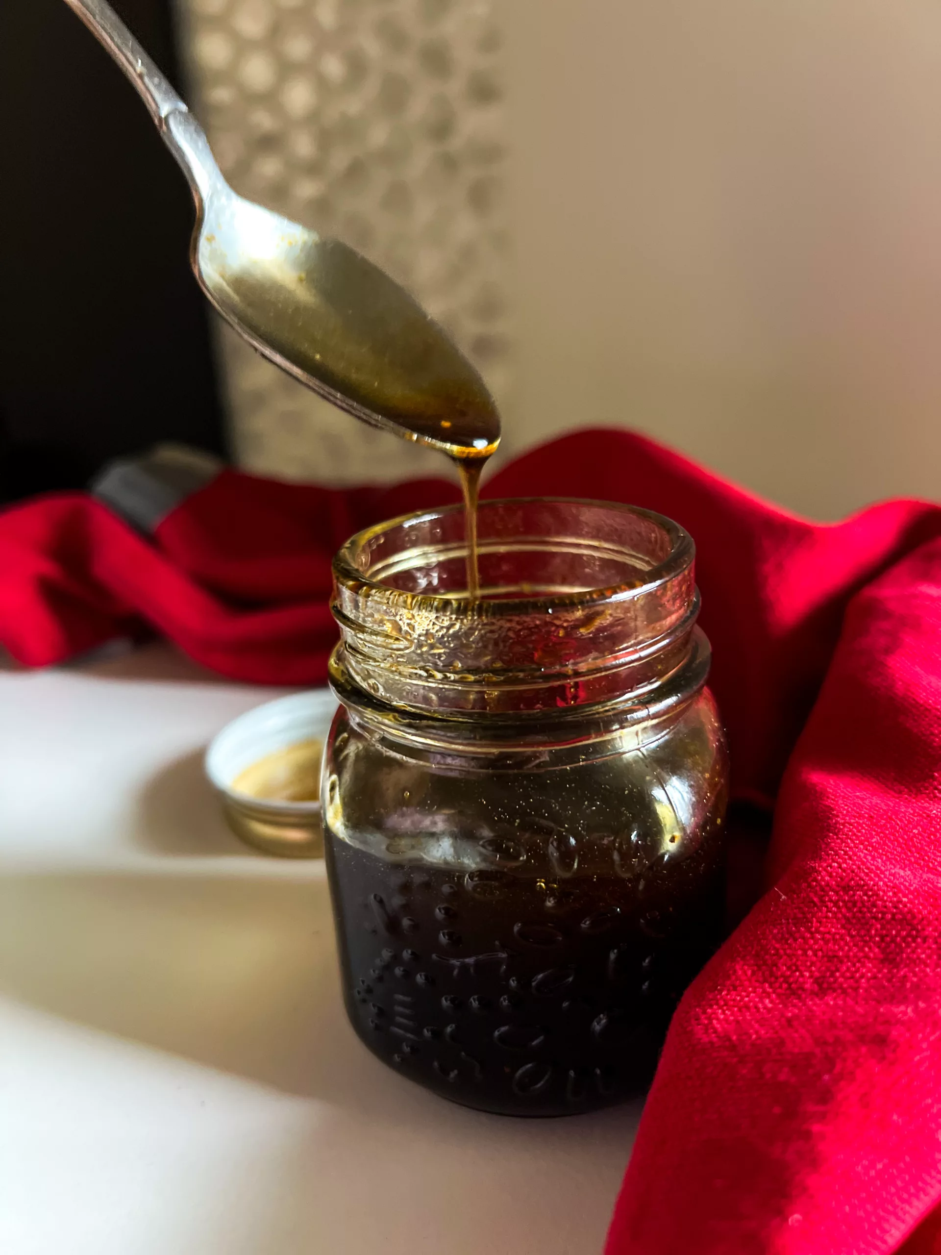 Maple Balsamic Dressing Vinaigrette Recipe | Essy Cooks