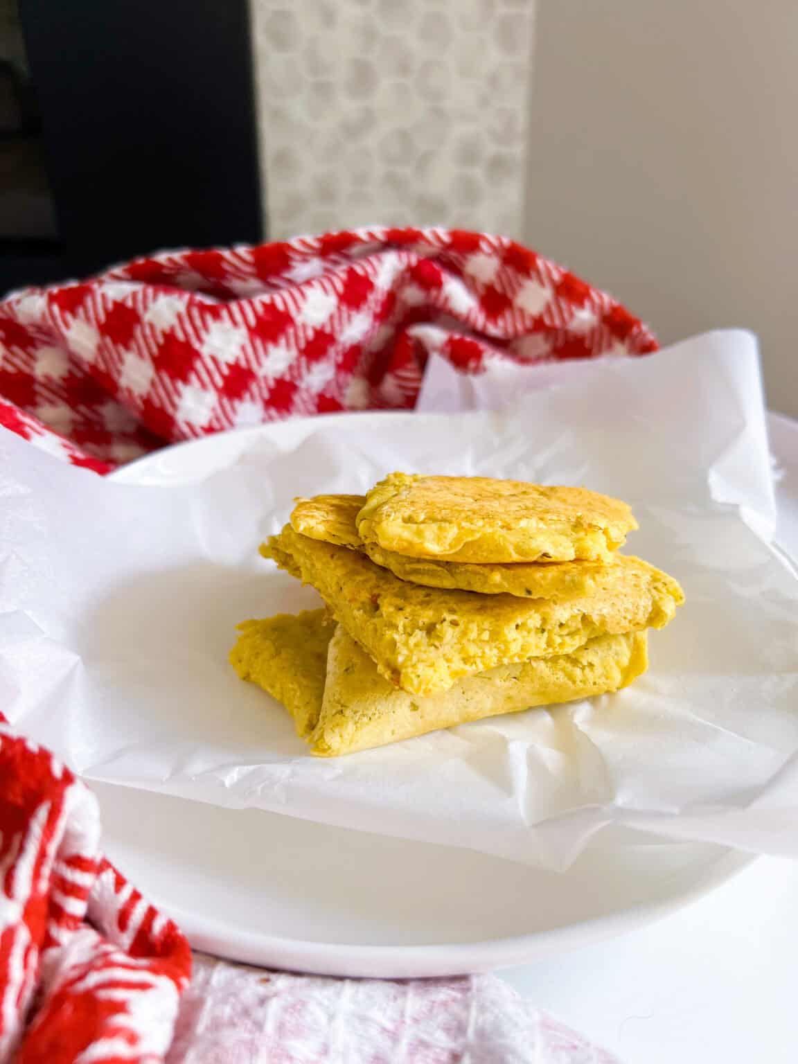 Easy Vegan Egg Patty Recipe With Chickpeas | Essy Cooks