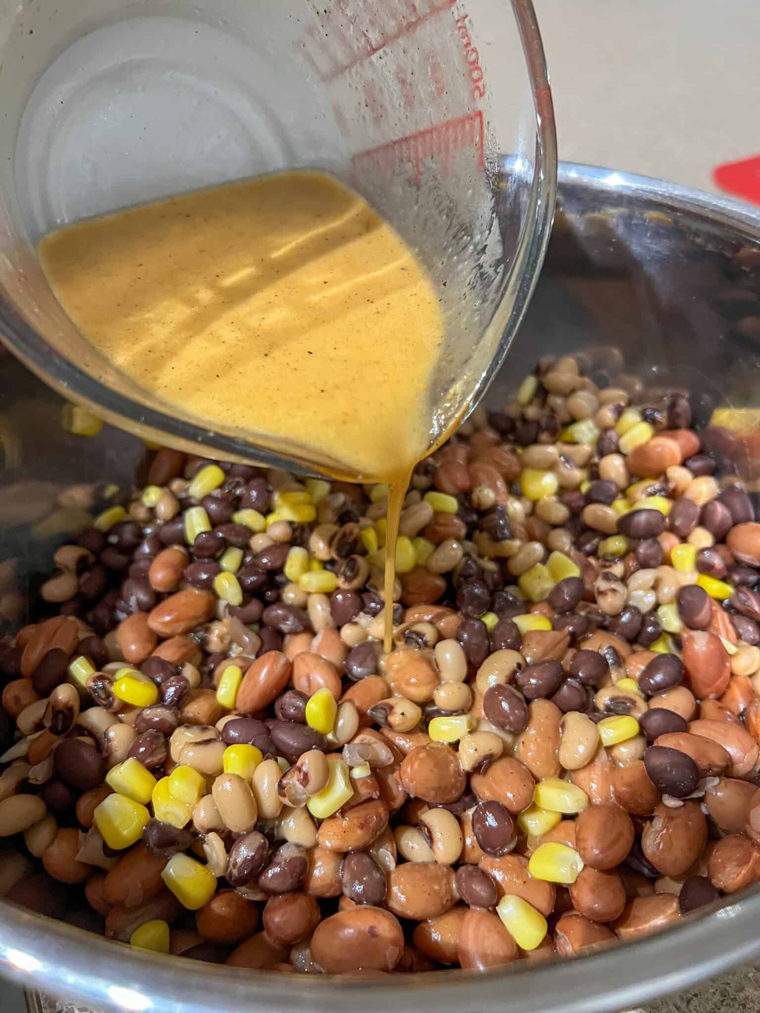 Mexican Inspired Three Bean Salad With Quinoa Meal Prep | Essy Cooks