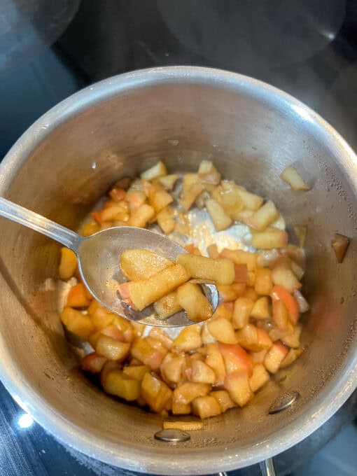 Easy Stewed Apples Recipe With Cinnamon | Essy Cooks